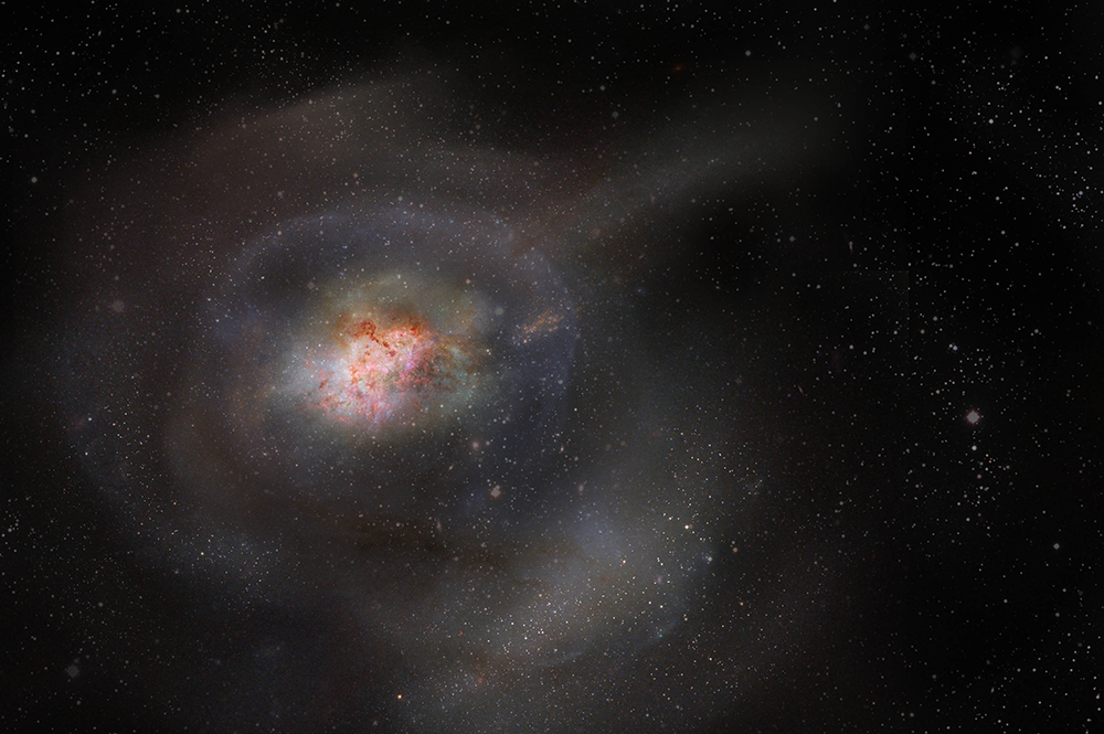 Gas, blasts, and a mystery of star formation | College of Liberal Arts ...