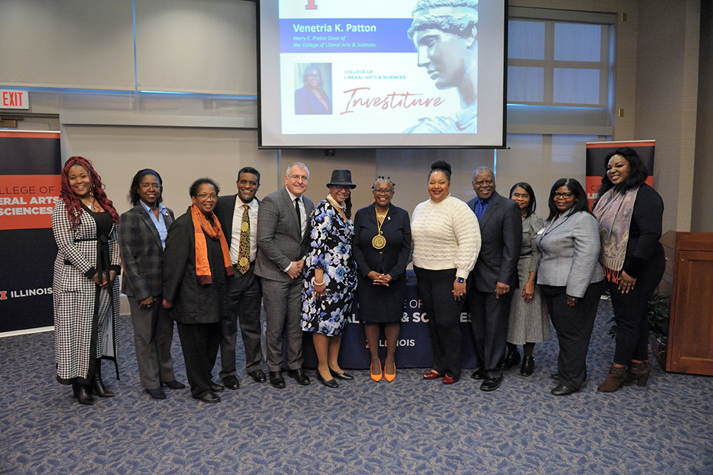 Venetria K. Patton honored as Harry E. Preble Dean of the College of ...